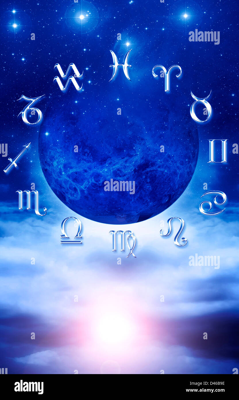 astrology and zodiac Stock Photo - Alamy