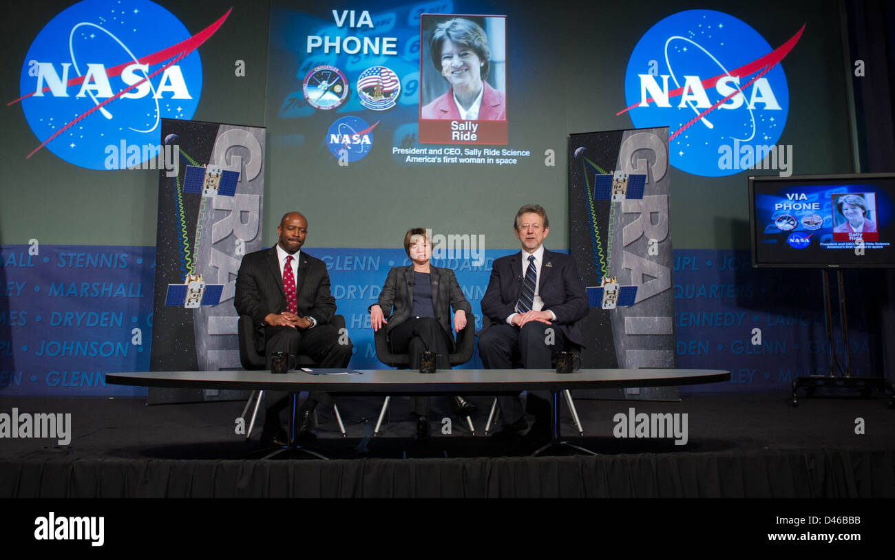 NASA’s Gravity Recovery and Interior Laboratory (GRAIL) mission team ...