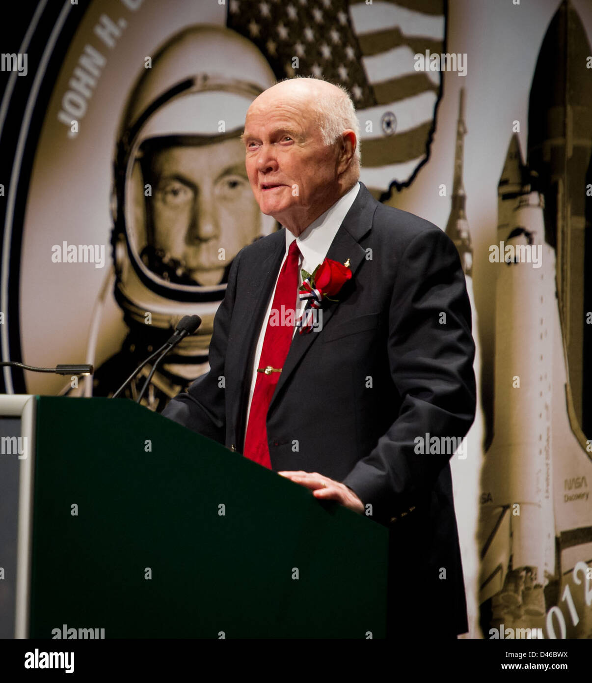 The legacy of astronaut John Glenn is celebrated at Cleveland State ...