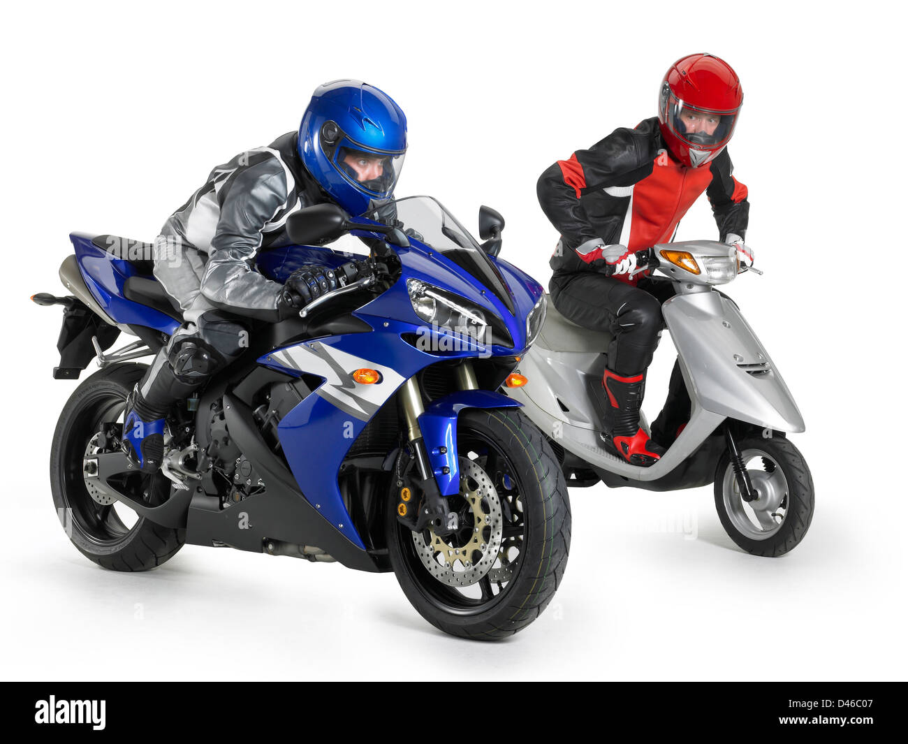 Motorcycle overtaking hi-res stock photography and images - Alamy