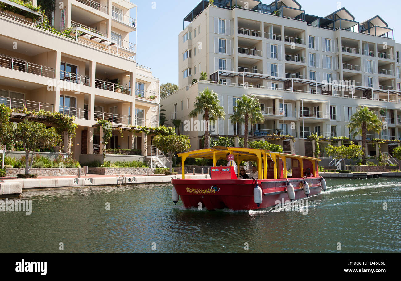 Canal cruise boat at the V&A Waterfront Cape Town South Africa ...