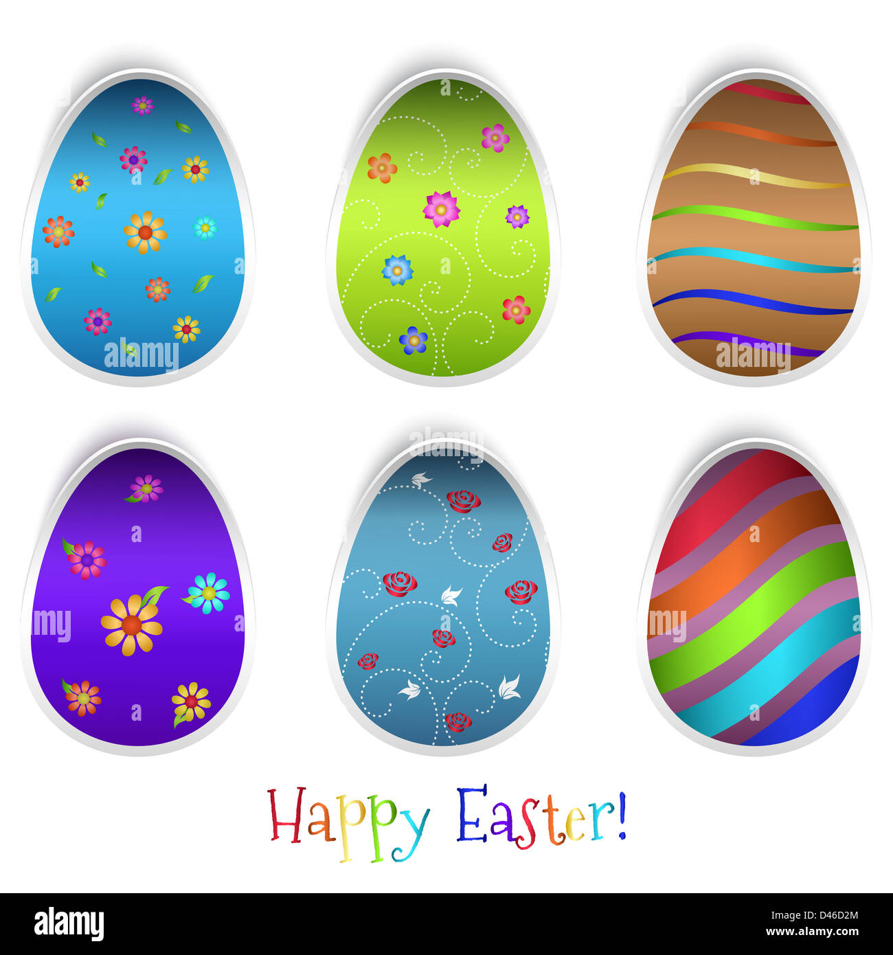 Easter eggs paper strips hi-res stock photography and images - Alamy