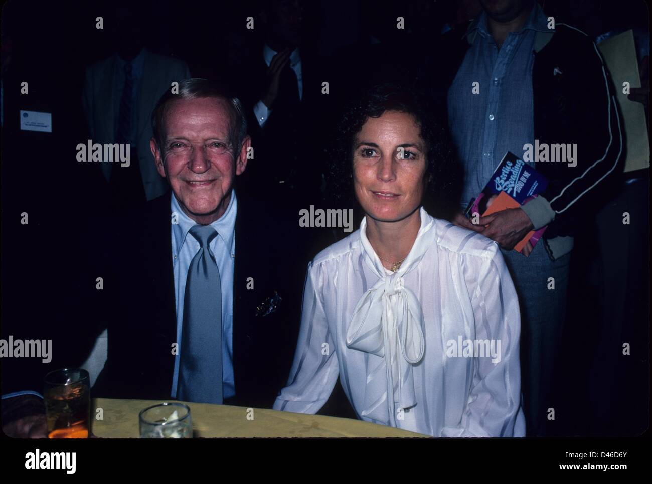 FRED ASTAIRE with wife Robyn Smith.k-5135eg.(Credit Image: © Ed Geller ...