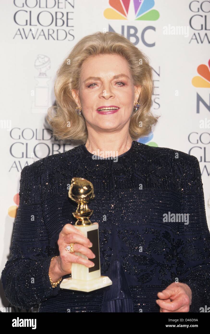 LAUREN BACALL.The 54th Golden Awards 1997.k7469.(Credit Image: © Lisa ...