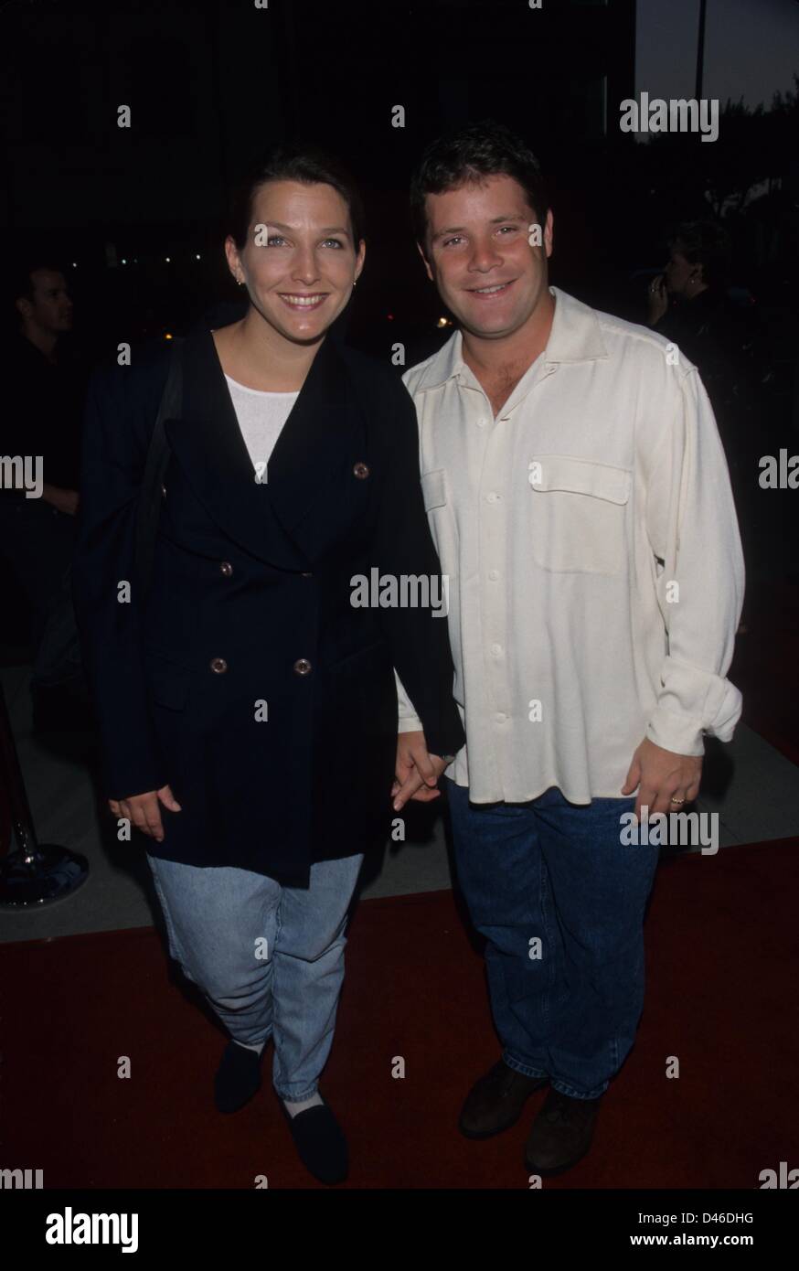 Sean astin wife christine harrell hi-res stock photography and images ...