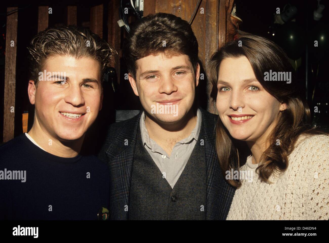 SEAN ASTIN with wife Christine Harrell Astin and Jason Hervey.A party ...