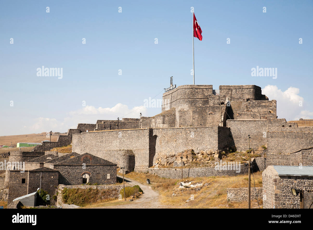 castle, town of kars, north-eastern anatolia, turkey, asia Stock Photo ...