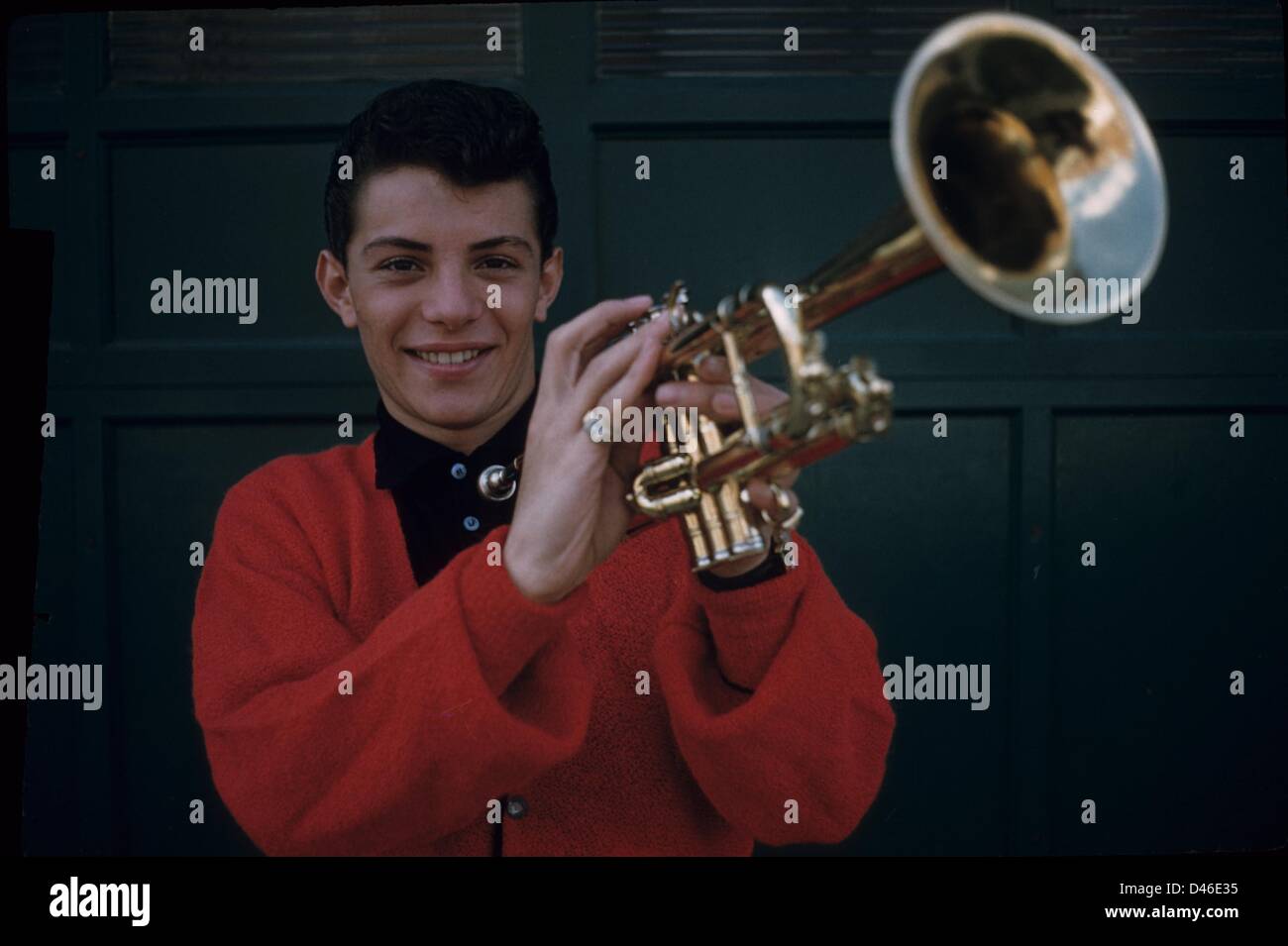 FRANKIE AVALON 1958.(Credit Image: © Jack Stager/Globe Photos/ZUMAPRESS ...