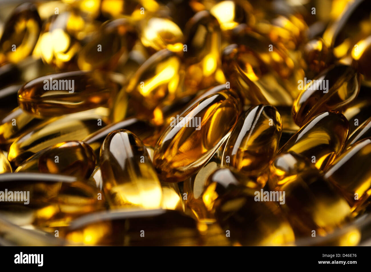 Omega -3 tablets Stock Photo - Alamy