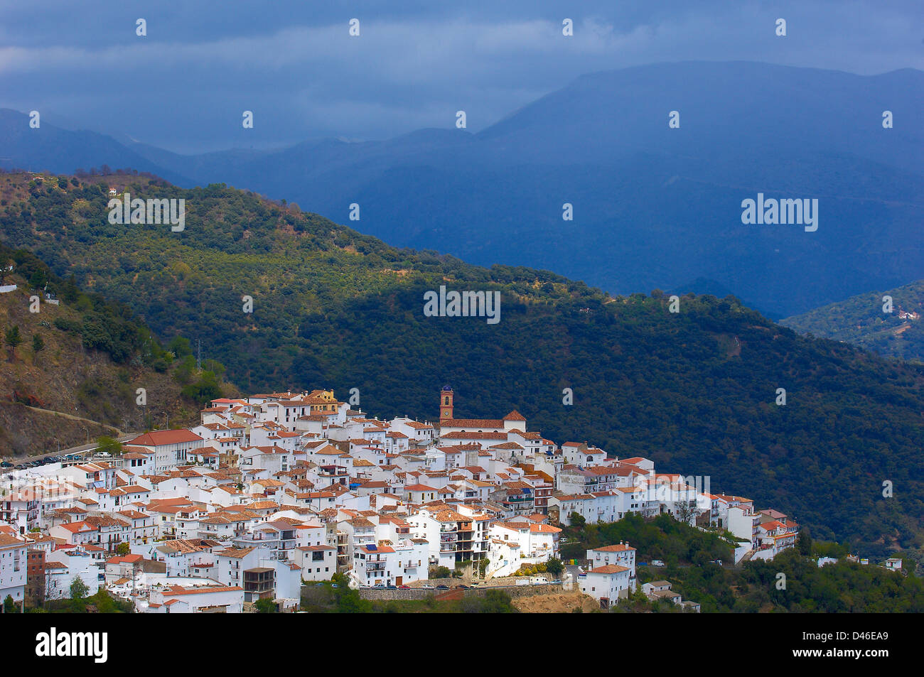 Algatocín. Genal river valley, Ronda mountains, White villages, Pueblos ...