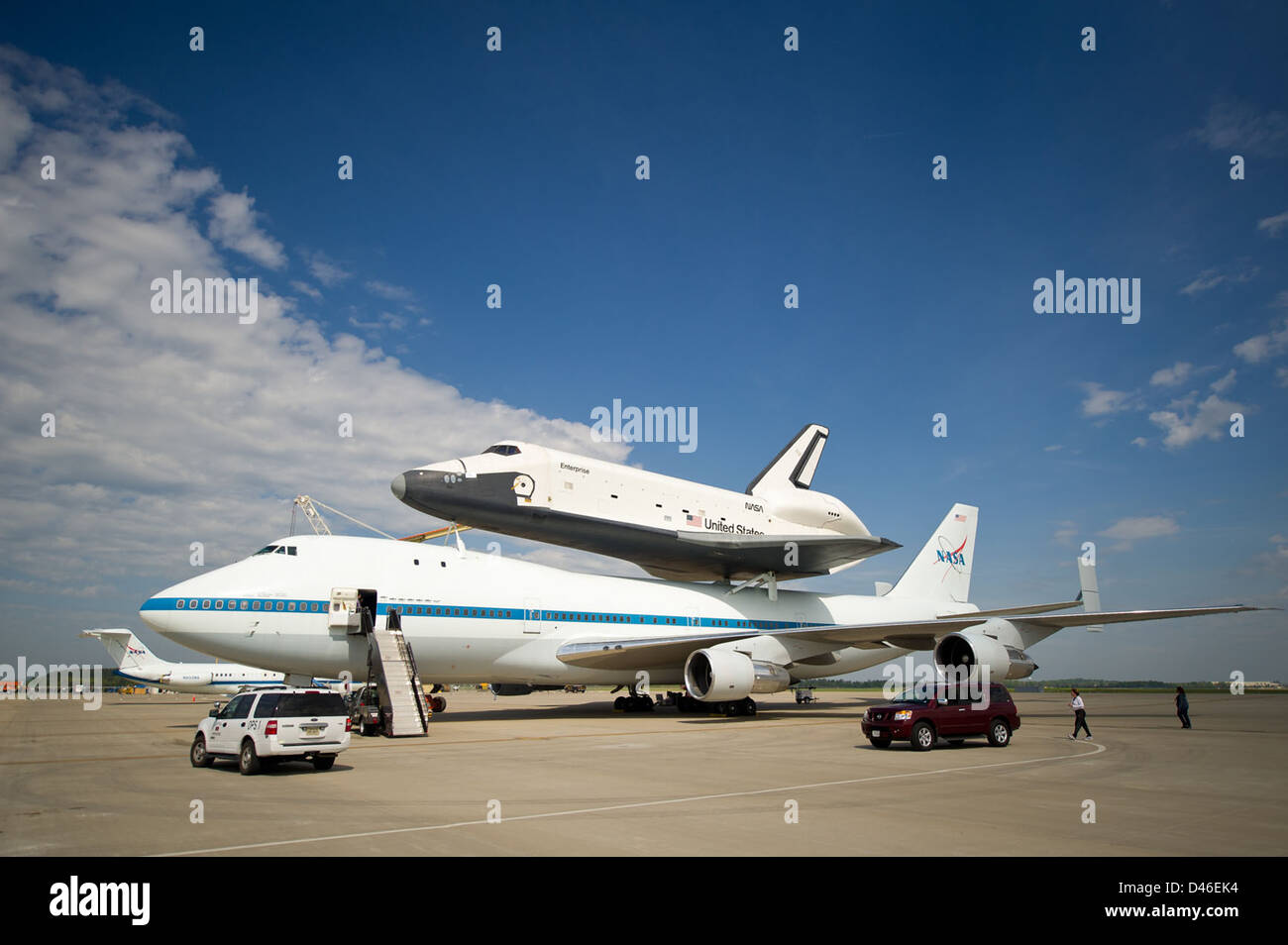Shuttle Enterprise Ready For Flight (201204210001HQ Stock Photo - Alamy