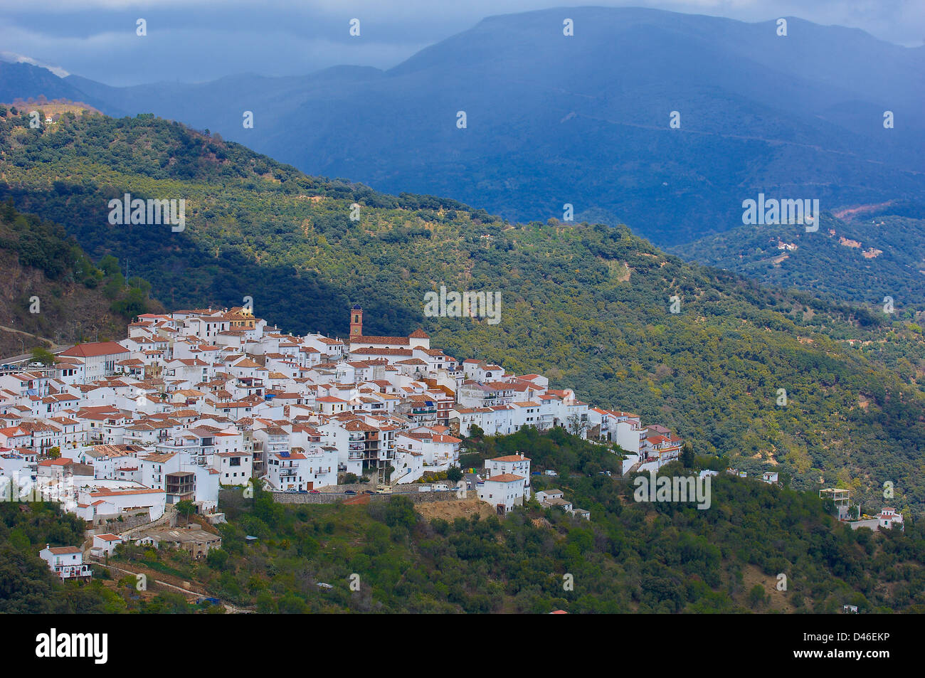 Algatocín. Genal river valley, Ronda mountains, White villages, Pueblos ...