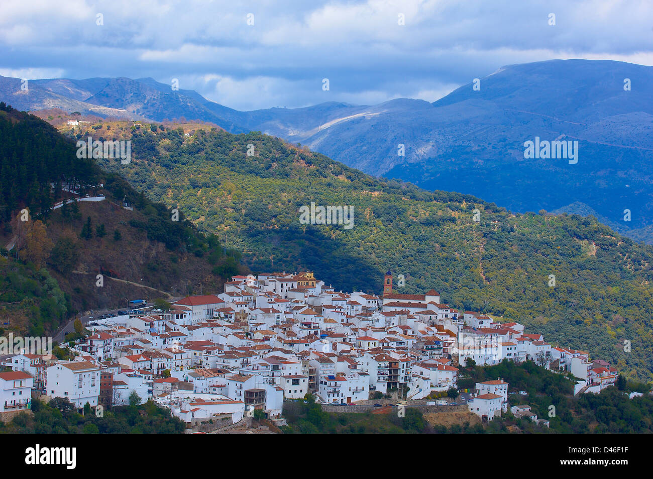 Algatocín. Genal river valley, Ronda mountains, White villages, Pueblos ...