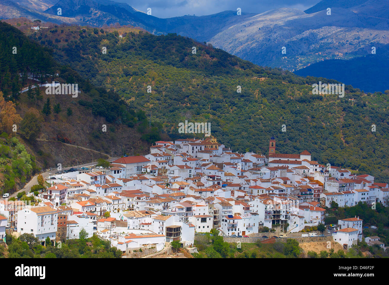 Algatocín. Genal river valley, Ronda mountains, White villages, Pueblos ...