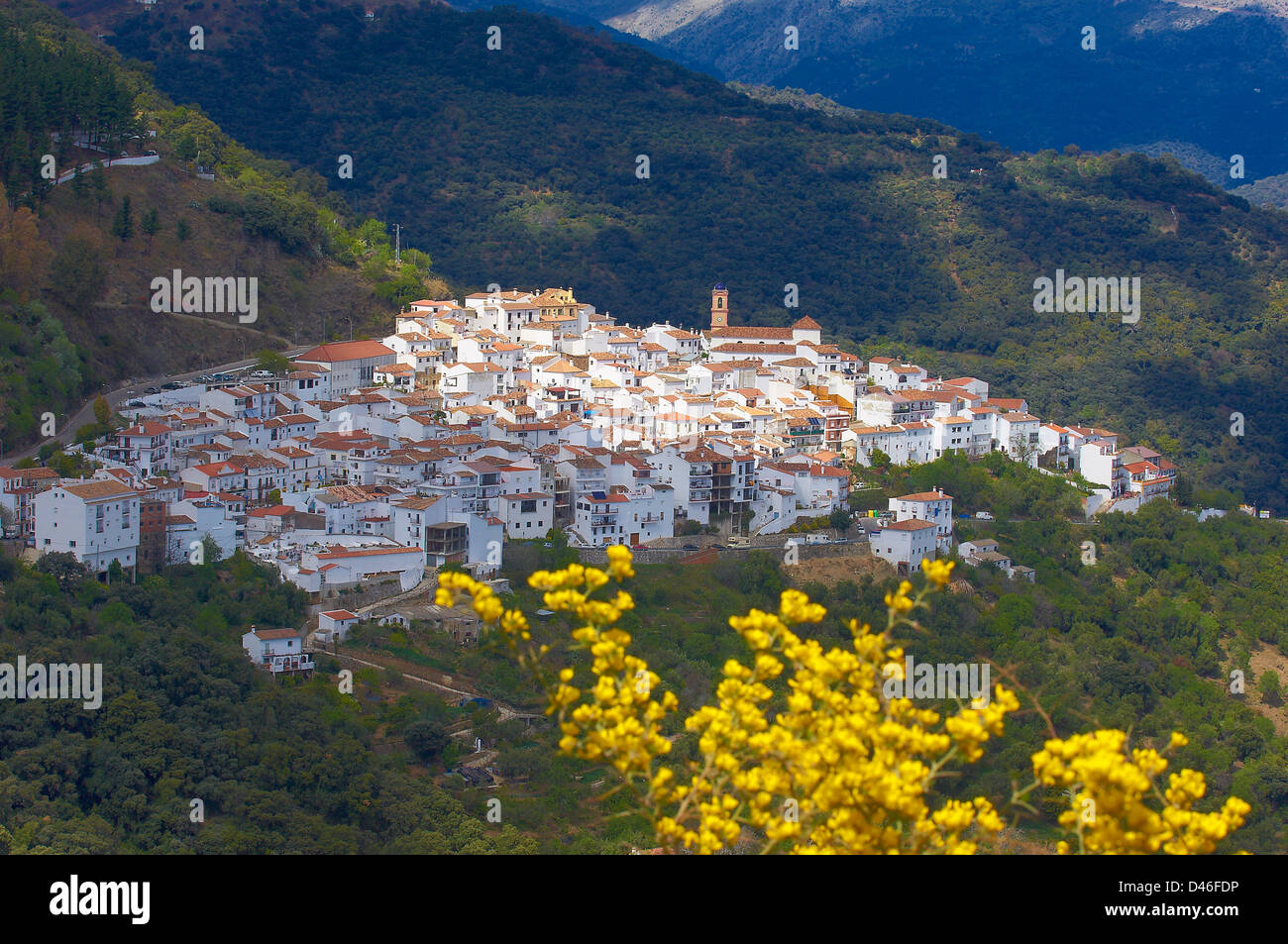 Algatocín. Genal river valley, Ronda mountains, White villages, Pueblos ...