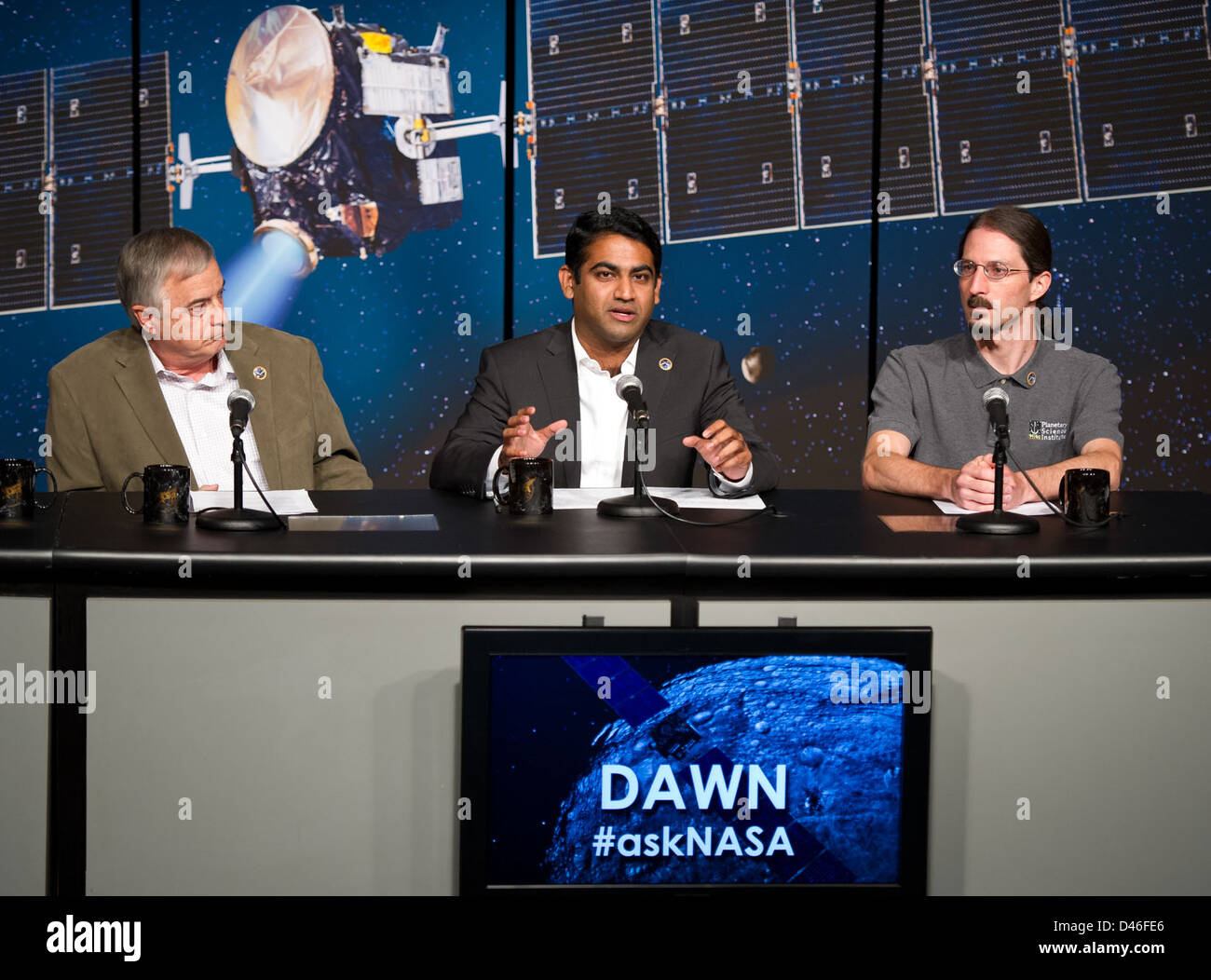 NASA’s Dawn spacecraft, led by scientists like David O’Brien and Carla ...