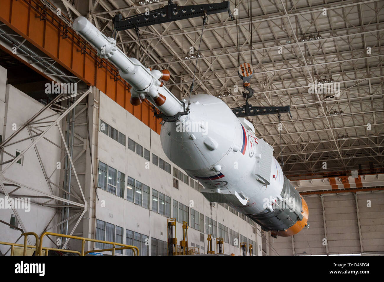 Expedition 31 crew prepares for launch at Baikonur Cosmodrome, as Soyuz ...