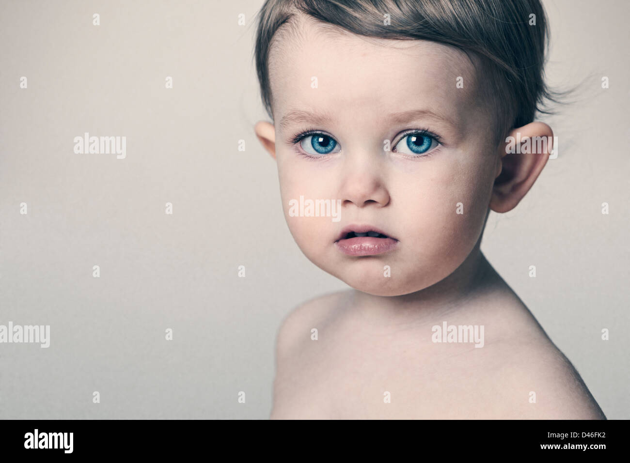Beautiful Baby Girl Stock Photo - Alamy