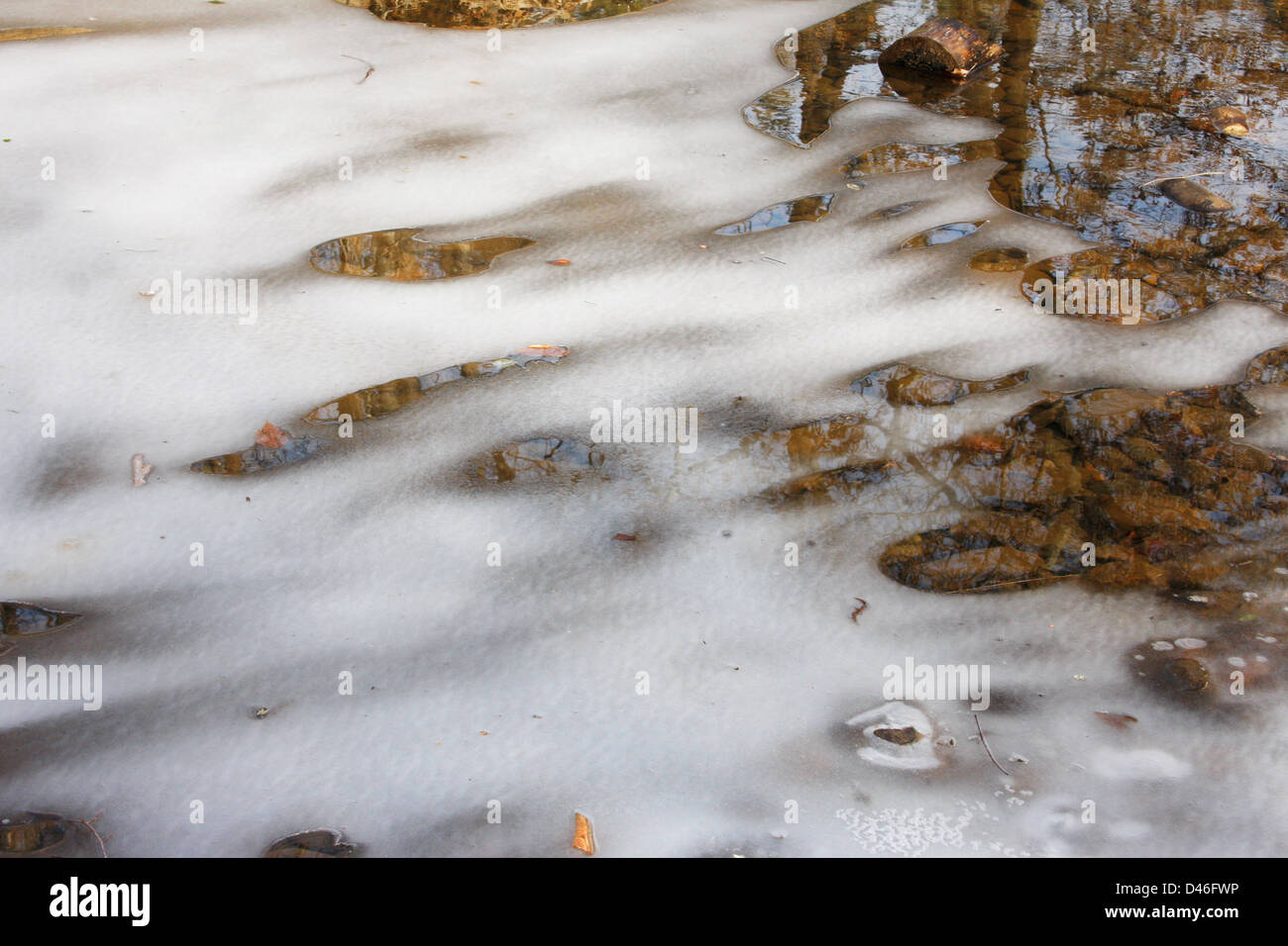 Ice formed on water hi-res stock photography and images - Alamy