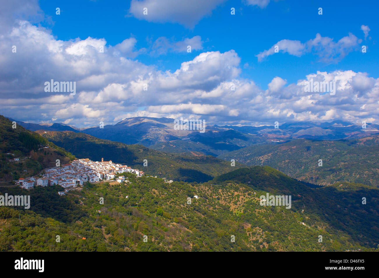 Algatocín. Genal river valley, Ronda mountains, White villages, Pueblos ...
