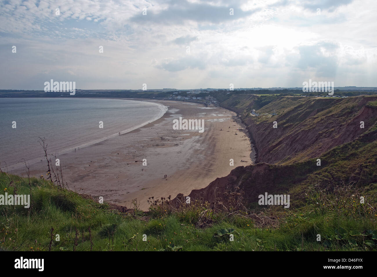 Filey beach, East Yorkshire Stock Photo - Alamy