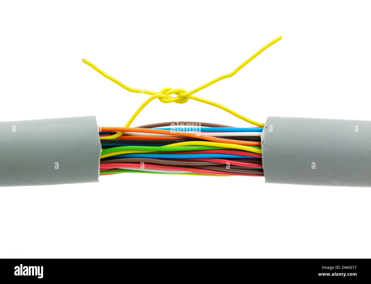 Bunch of wires hi-res stock photography and images - Alamy