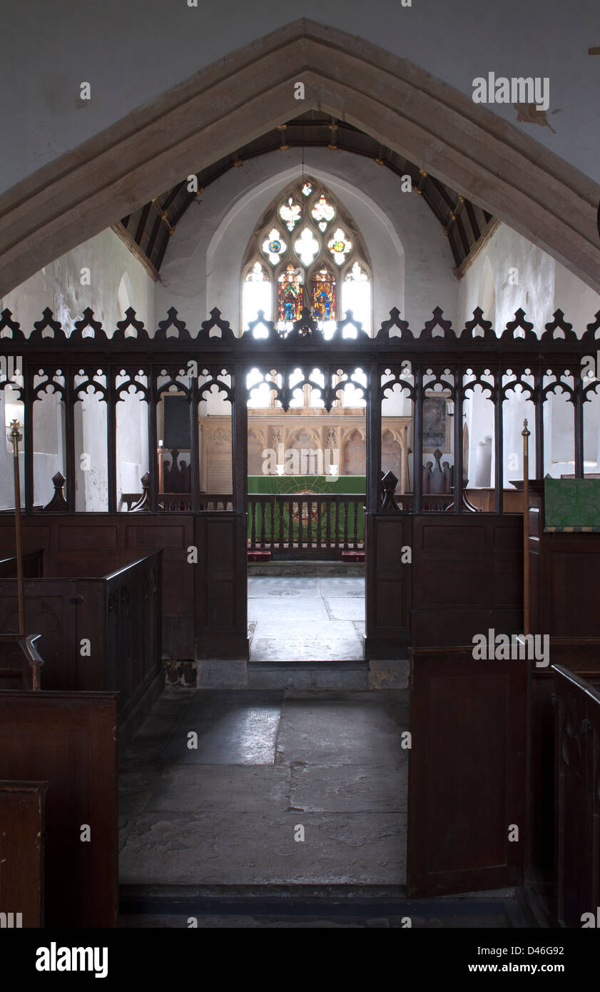 St. Nicholas Church, Saintbury, Gloucestershire, England, UK Stock ...