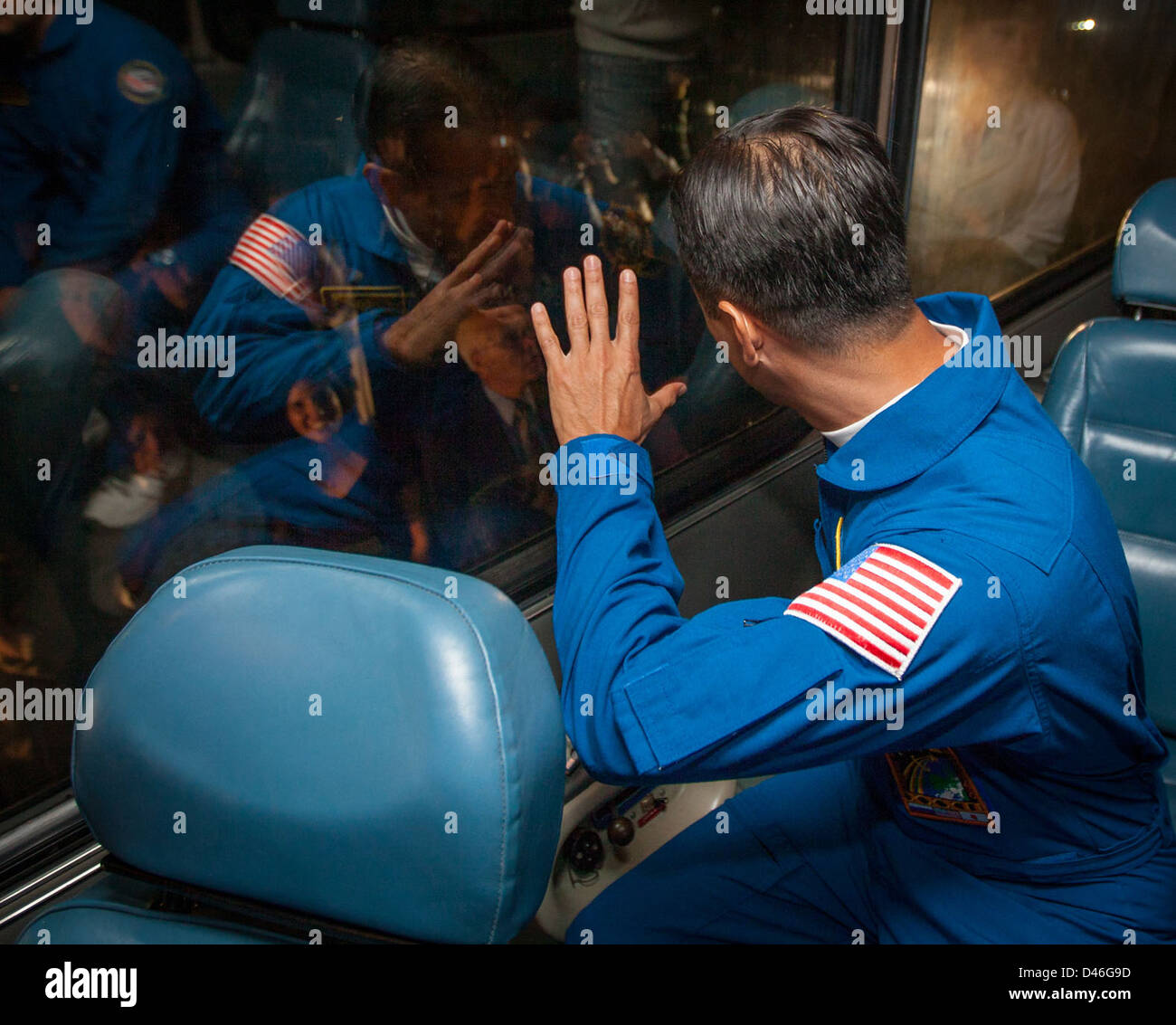 Expedition 31 crew members prepare for their launch from Baikonur ...