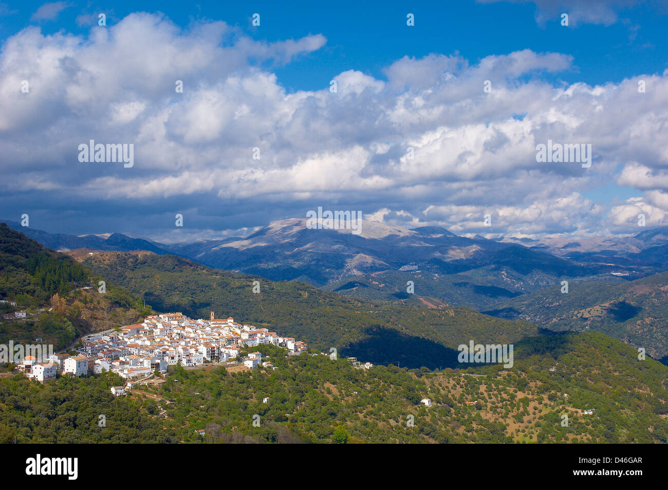 Algatocín. Genal river valley, Ronda mountains, White villages, Pueblos ...