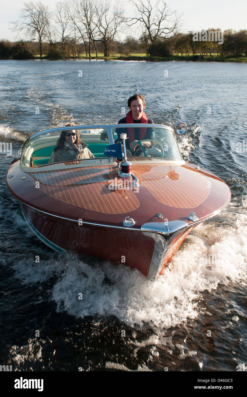 Classic riva boat hi-res stock photography and images - Alamy