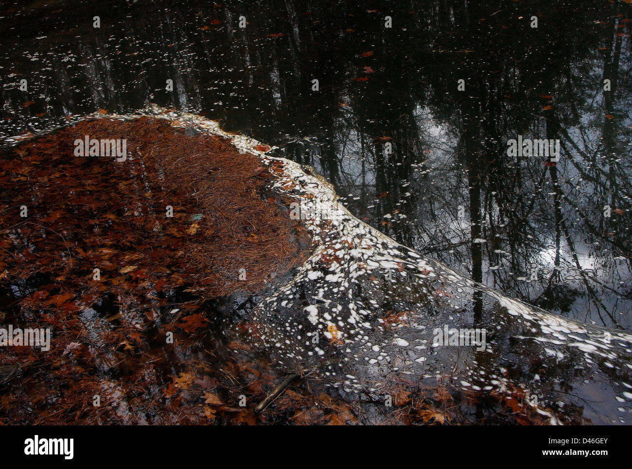 An abstract of flowing water Stock Photo - Alamy