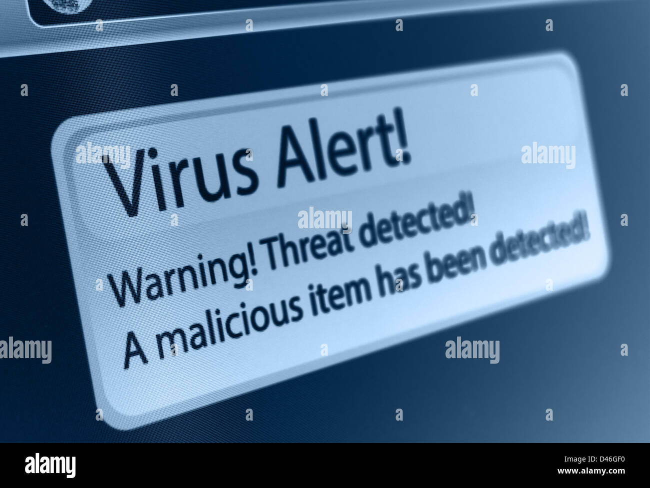 Virus alert hi-res stock photography and images - Alamy