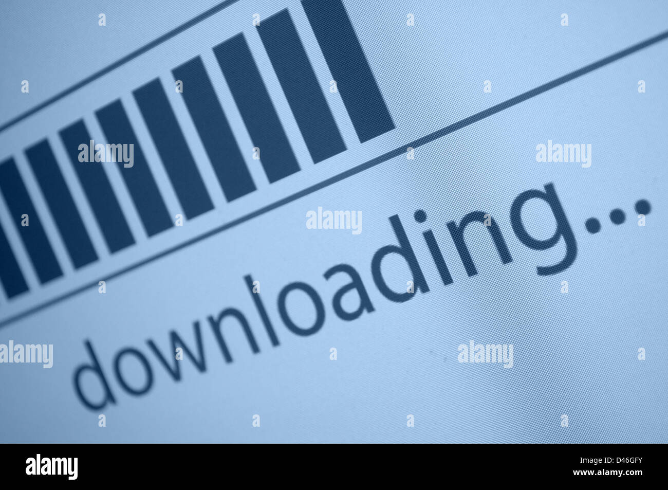 Downloading computer screen hi-res stock photography and images - Alamy
