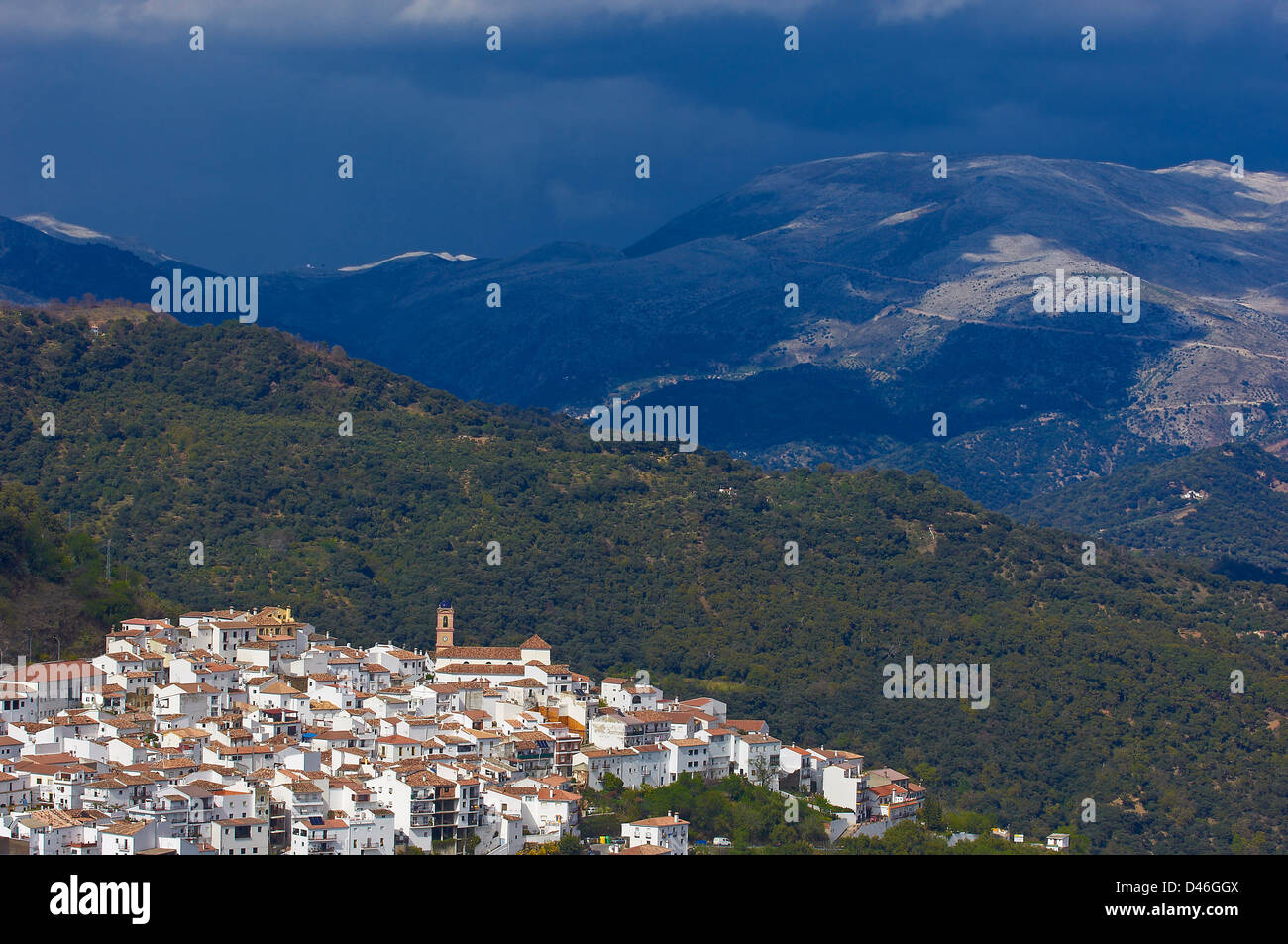 Algatocín. Genal river valley, Ronda mountains, White villages, Pueblos ...