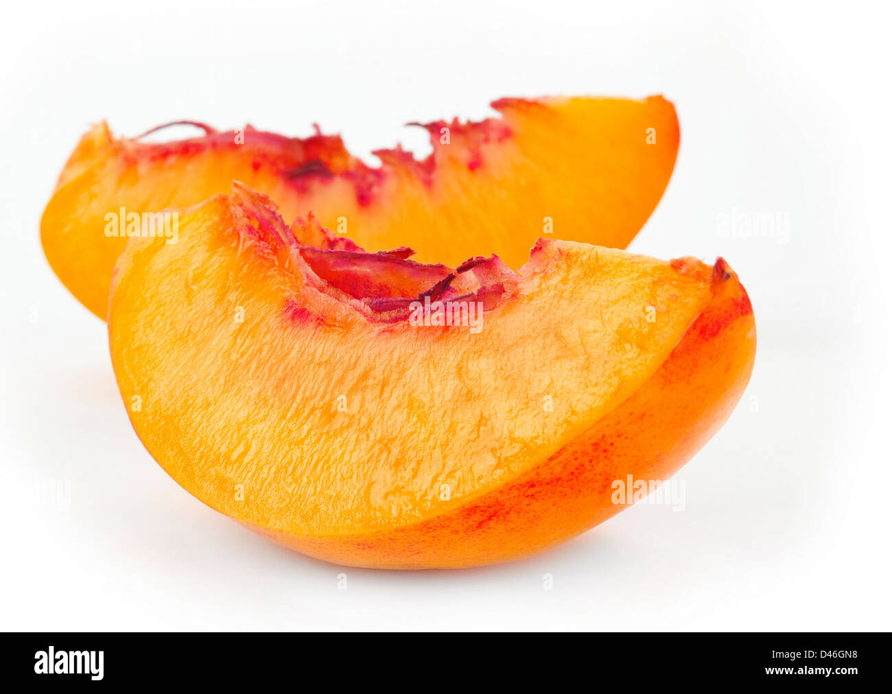 Nectarine peach family fruit isolated hi-res stock photography and ...