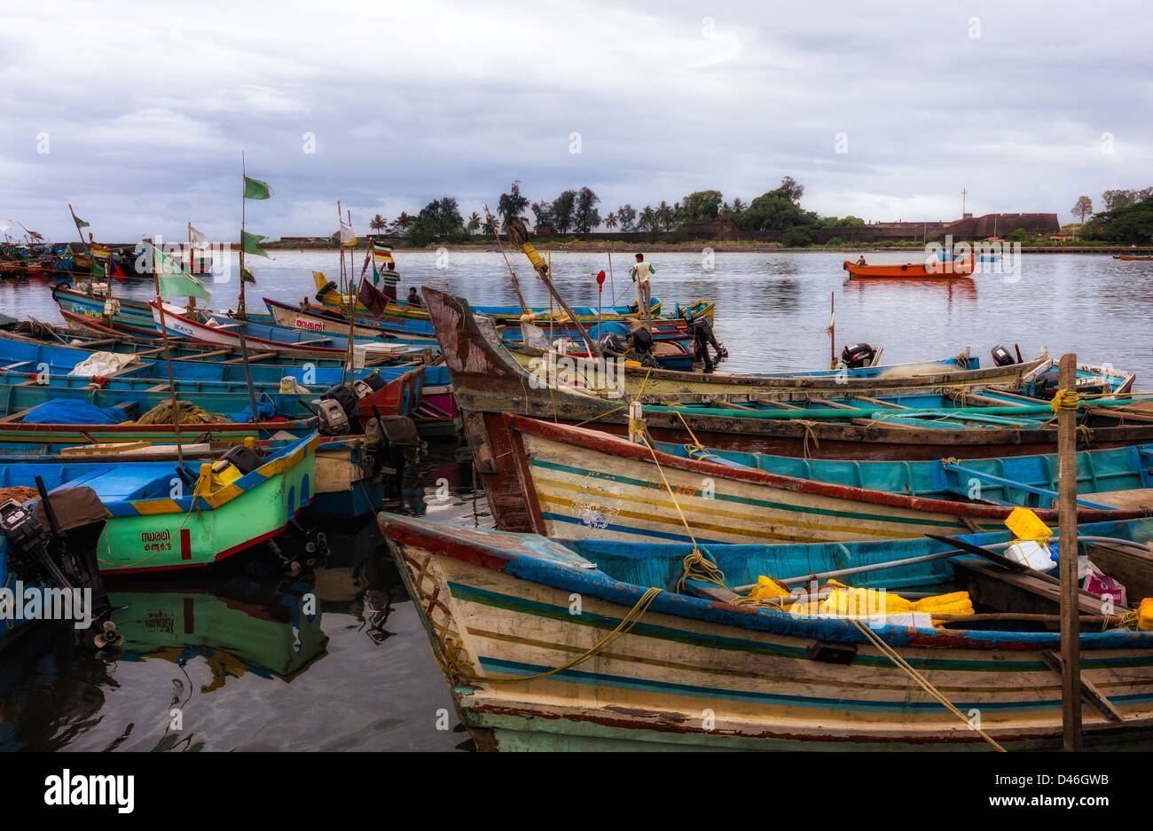 Kerala Boats Stock Photos & Kerala Boats Stock Images - Alamy