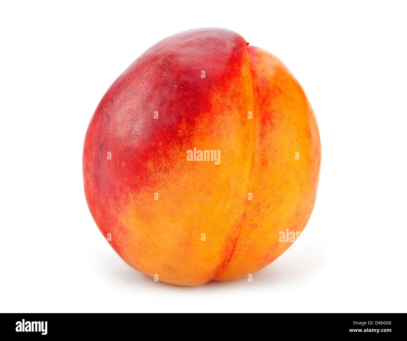 Nectarine peach family fruit isolated hi-res stock photography and ...