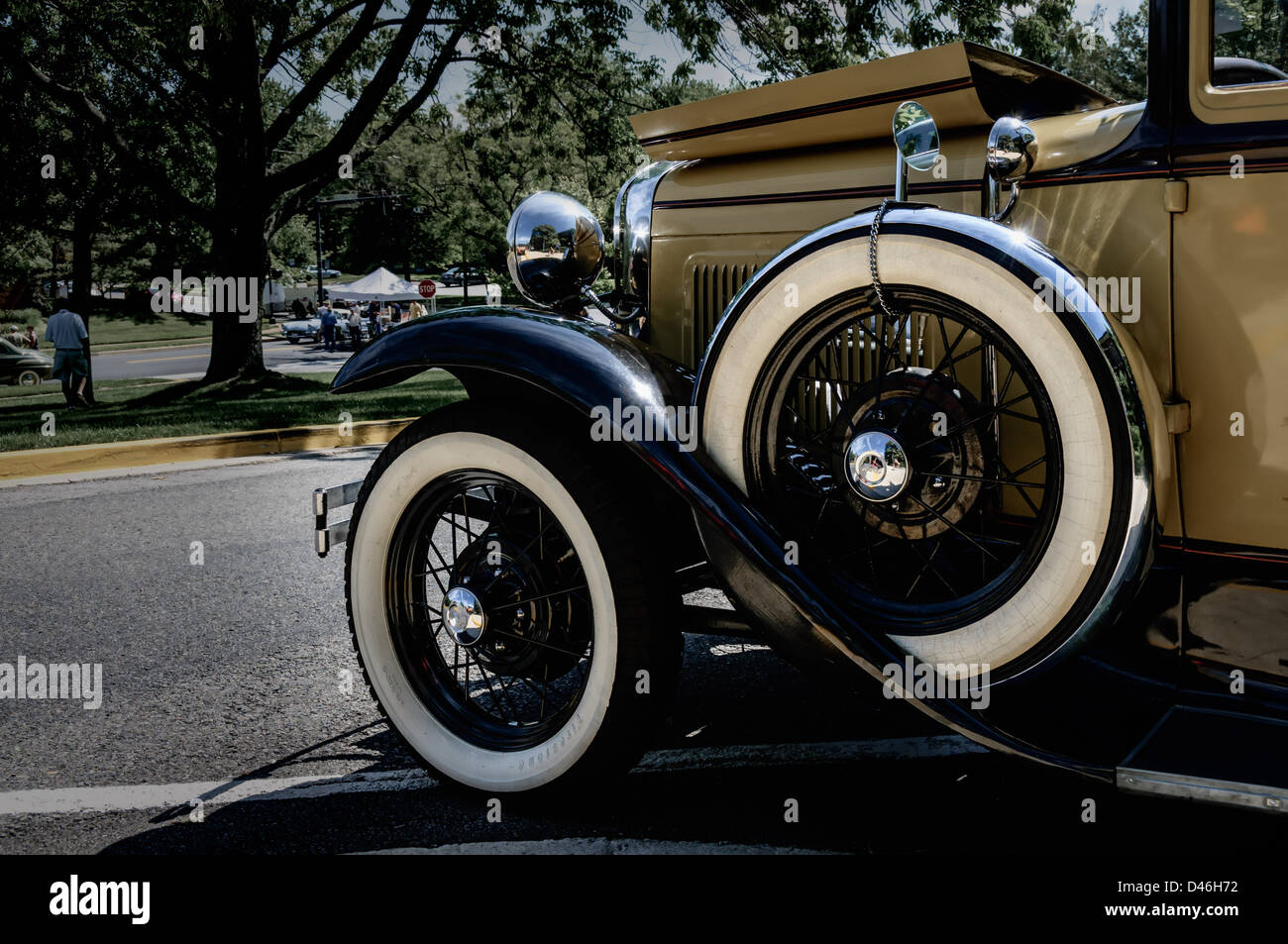 Model A Ford, Antique Car Show, Armstrong Street, Old Town Fairfax ...