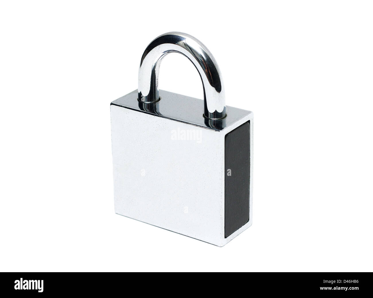 Padlock isolated on white background Stock Photo - Alamy