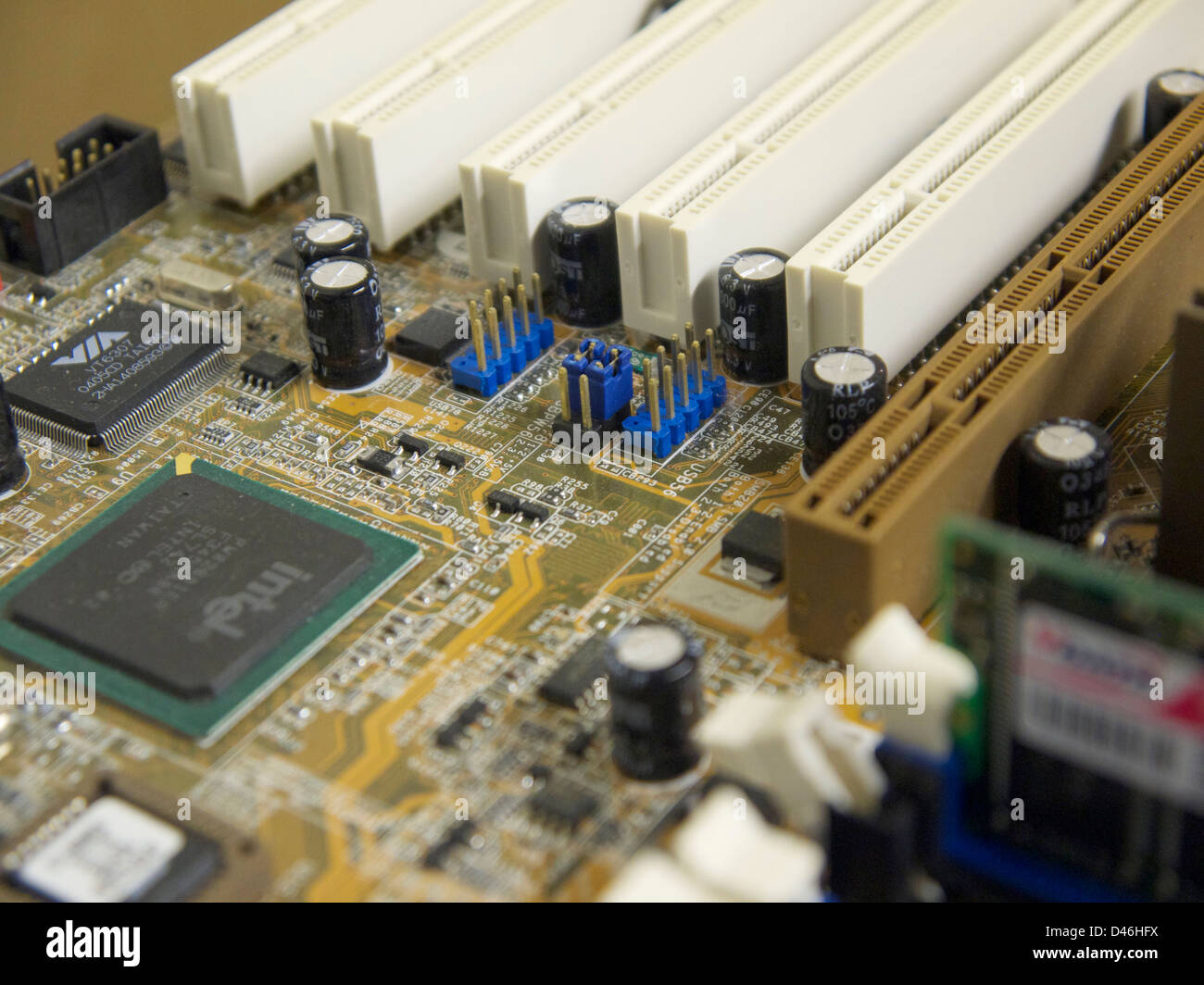 Motherboard components hi-res stock photography and images - Alamy