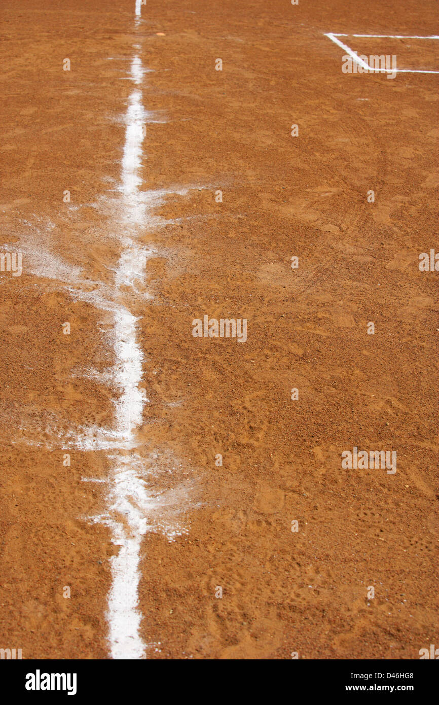 Baseball Dirt Line