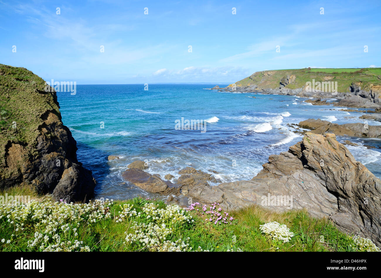 Helston cornwall sea hi-res stock photography and images - Alamy