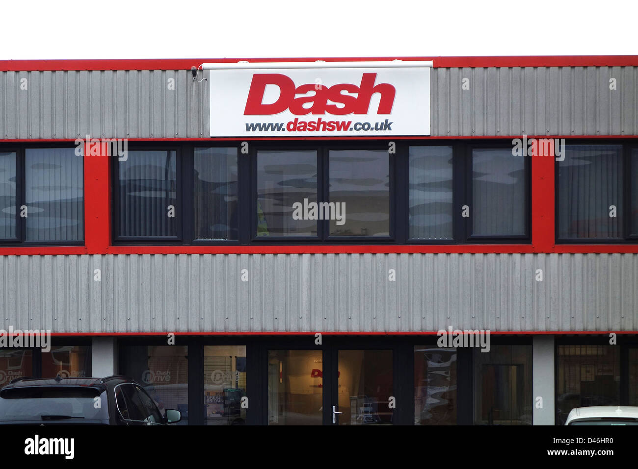 a dash wholesale and distribution depot, uk Stock Photo - Alamy