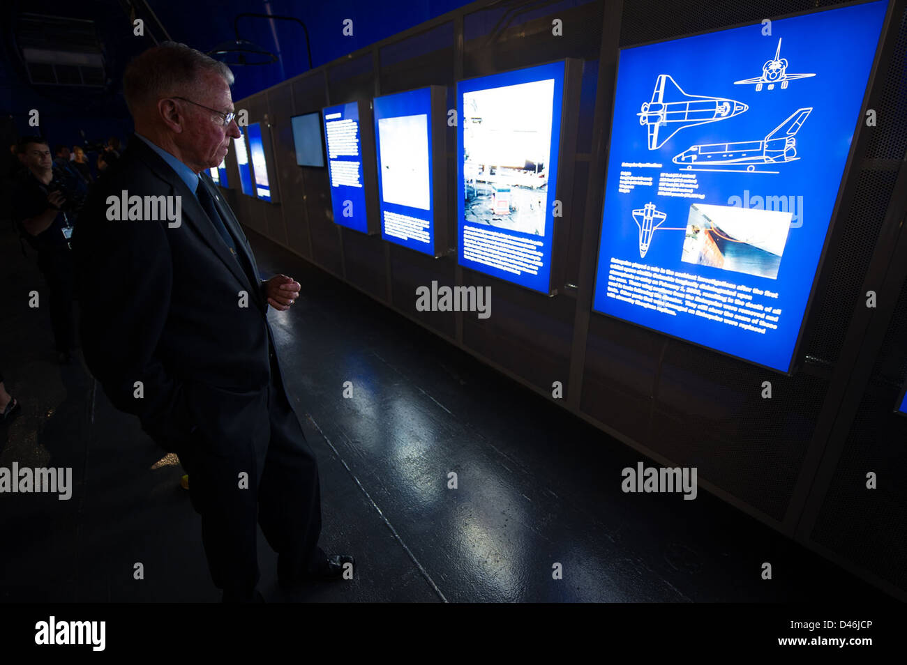 Intrepid Space Shuttle Pavilion Opening (201207190003HQ Stock Photo - Alamy