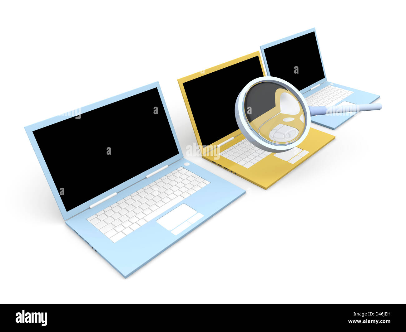 3D Illustration. Isolated on white Stock Photo - Alamy