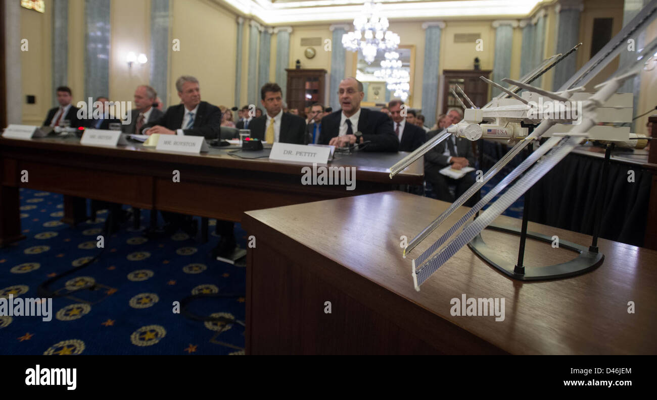 A Senate hearing on the International Space Station (ISS) was held at ...