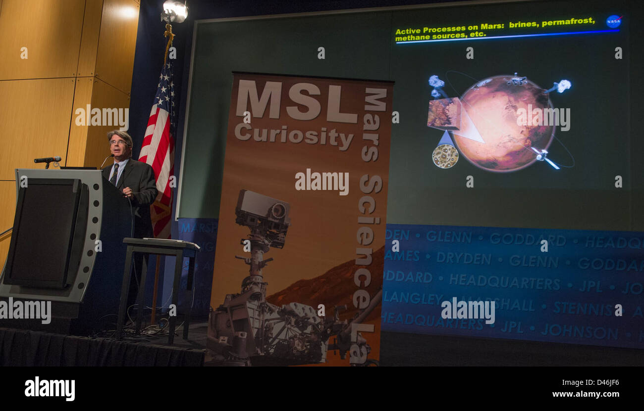 NASA briefing on the Mars Science Laboratory mission with Jim Garvin ...