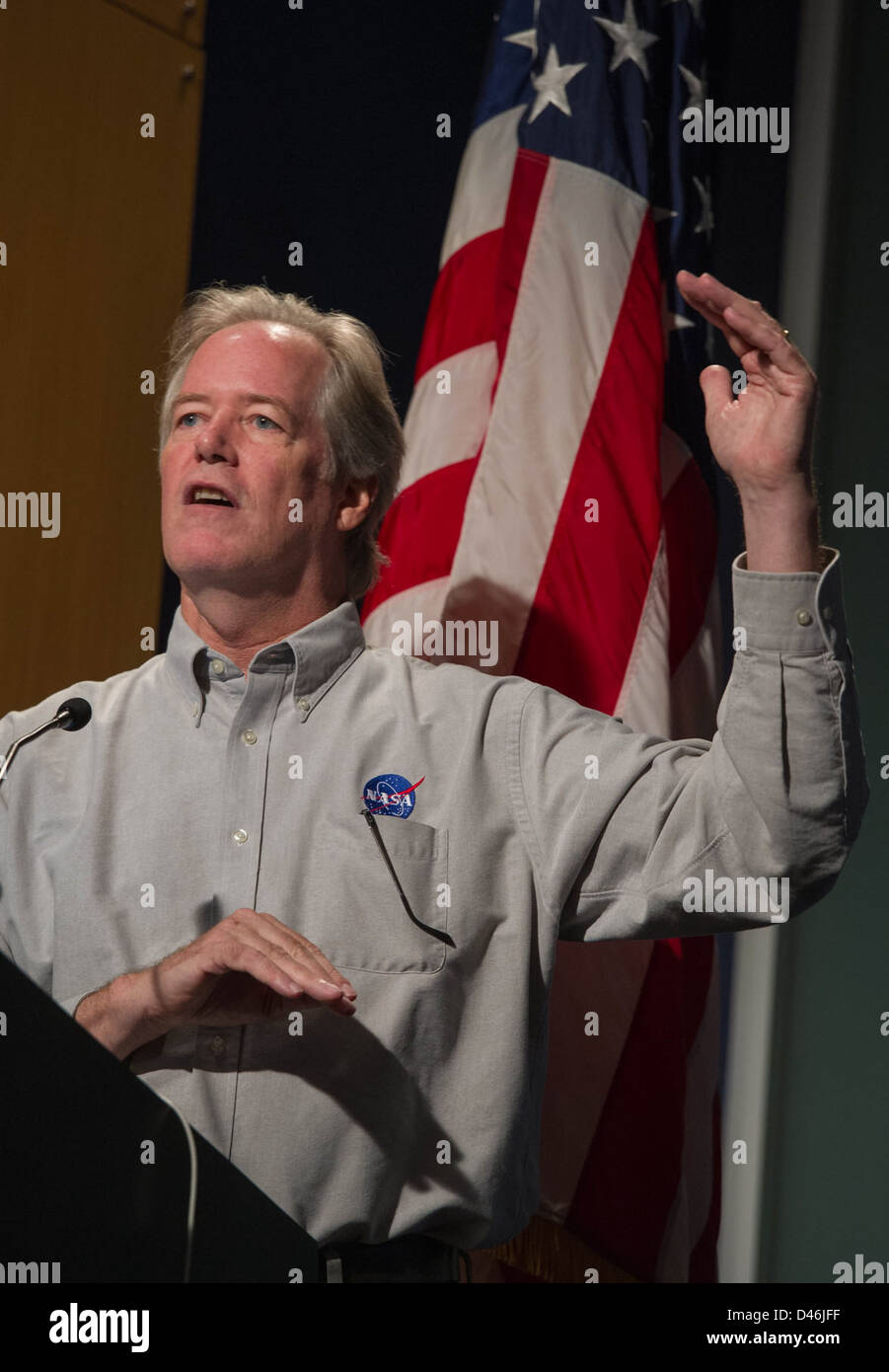 NASA’s Curiosity Mars Science Laboratory (MSL) team provides a briefing ...