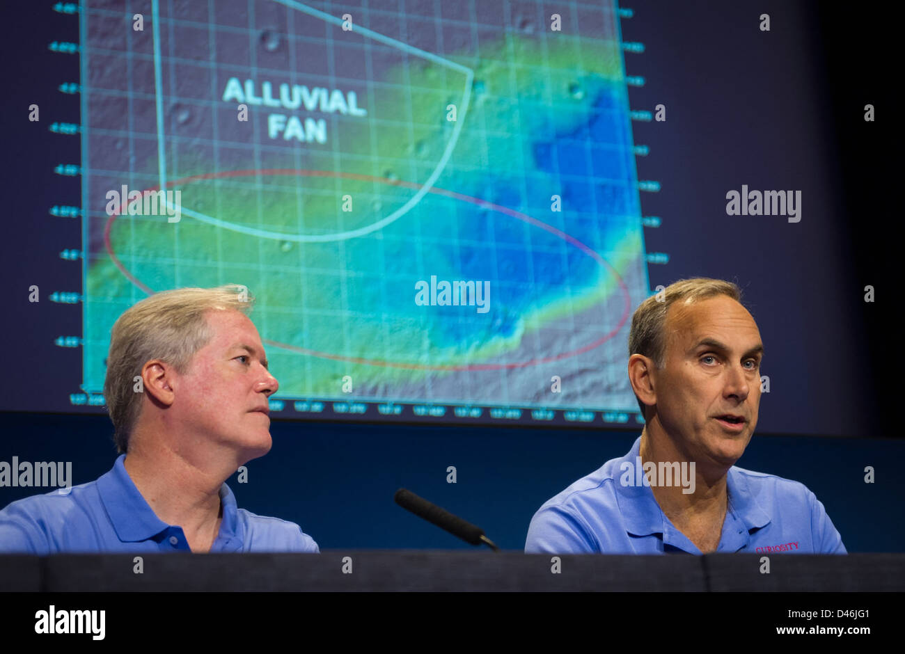 Mars science laboratory landing hi-res stock photography and images - Alamy