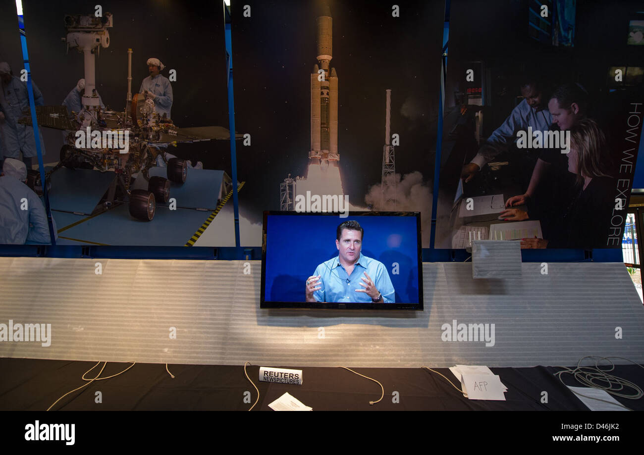 NASA's Mars Science Laboratory team, led by Adam Steltzner, hosts a ...